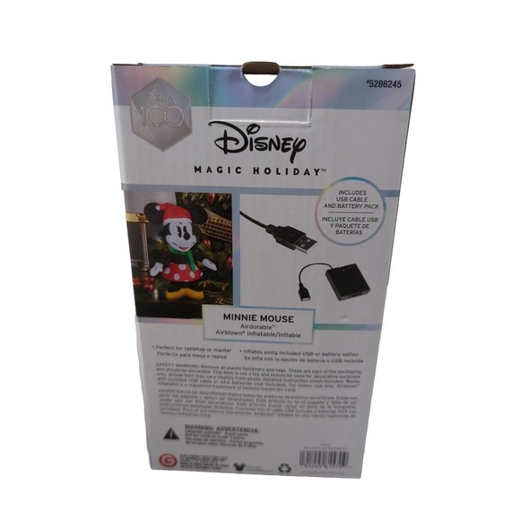 Disney | Holiday | Disney Minnie Mouse Airdorable Airblown Inflatable ...